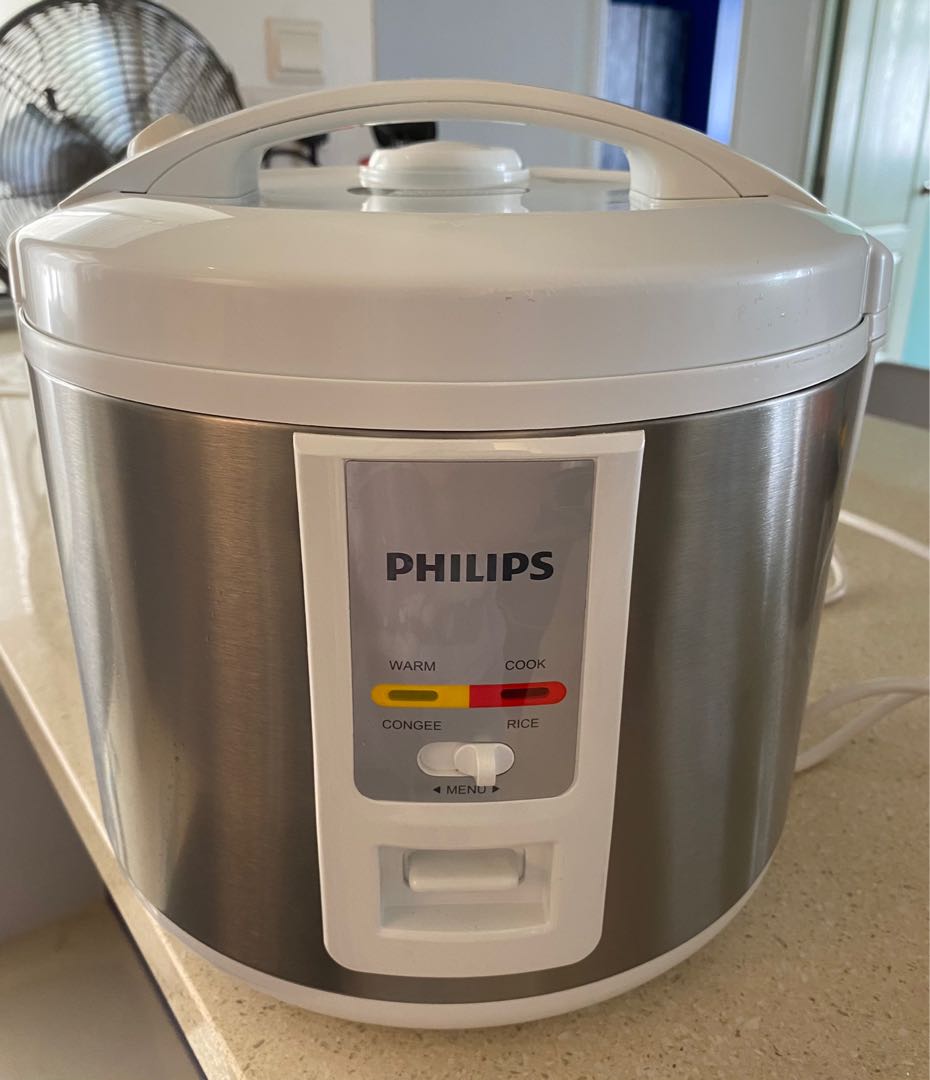 Philips Rice Cooker HD3027, TV & Home Appliances, Kitchen Appliances ...