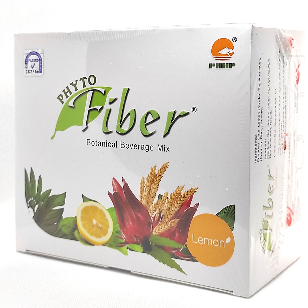 Phyto Fiber 20gm x 15 sachets / Box Lemon/Original, Health & Nutrition ...