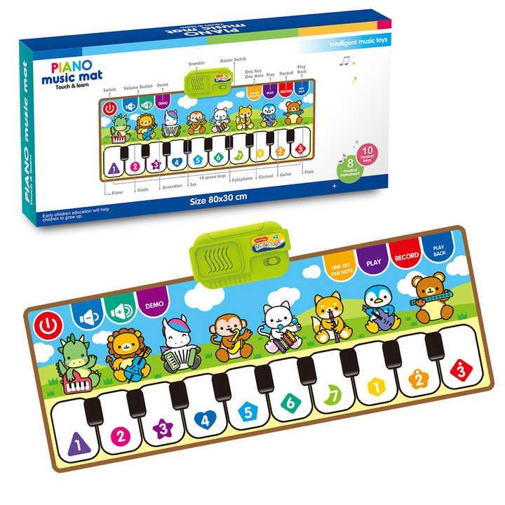Piano music mat, Hobbies & Toys, Toys & Games on Carousell