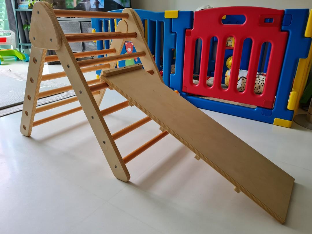 Pickler Triangle + Slide, Babies & Kids, Infant Playtime on Carousell