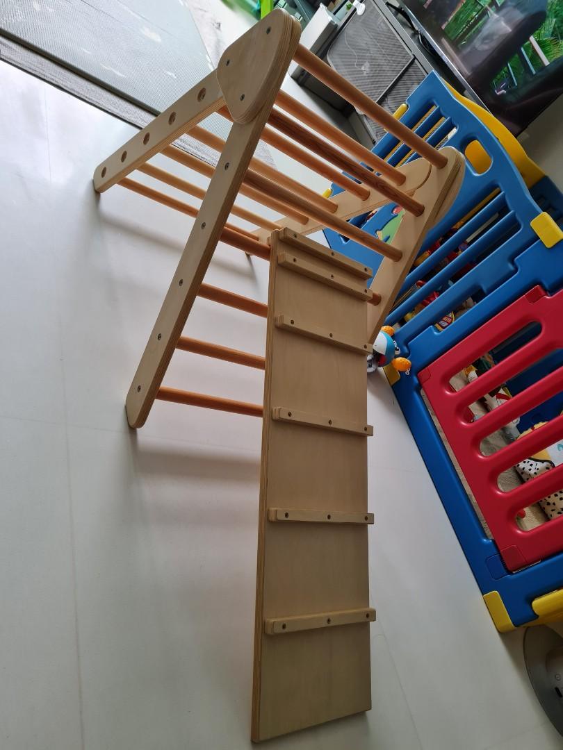 Pickler Triangle + Slide, Babies & Kids, Infant Playtime on Carousell