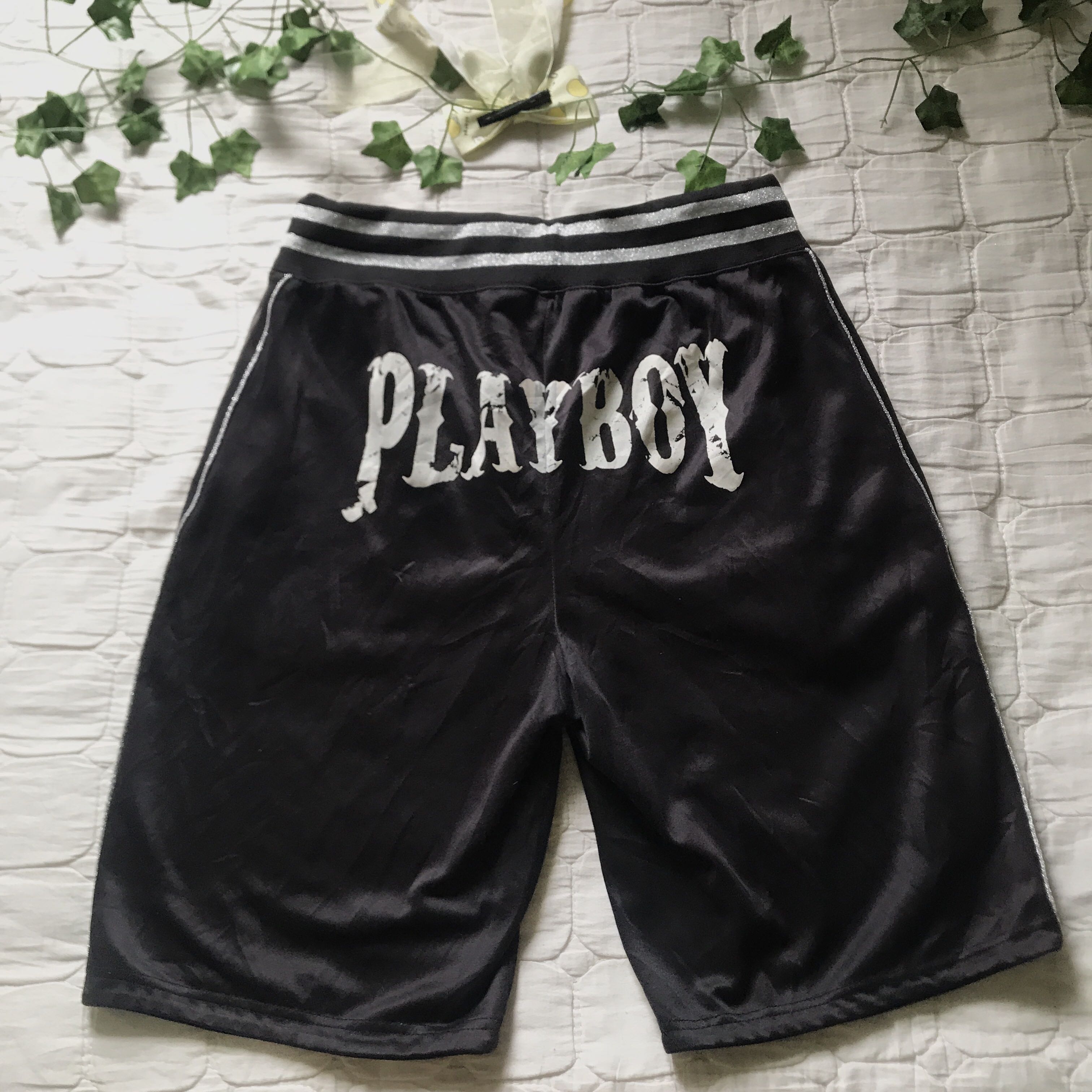 Playboy auth unisex shorts cyberpunk grunge goth alt, Women's Fashion ...