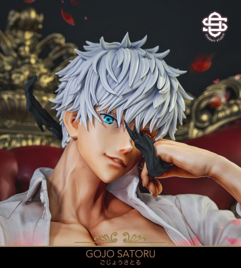 [PO] Over Hit Studio - Gojo Satoru Figure Statue, Hobbies & Toys, Toys ...