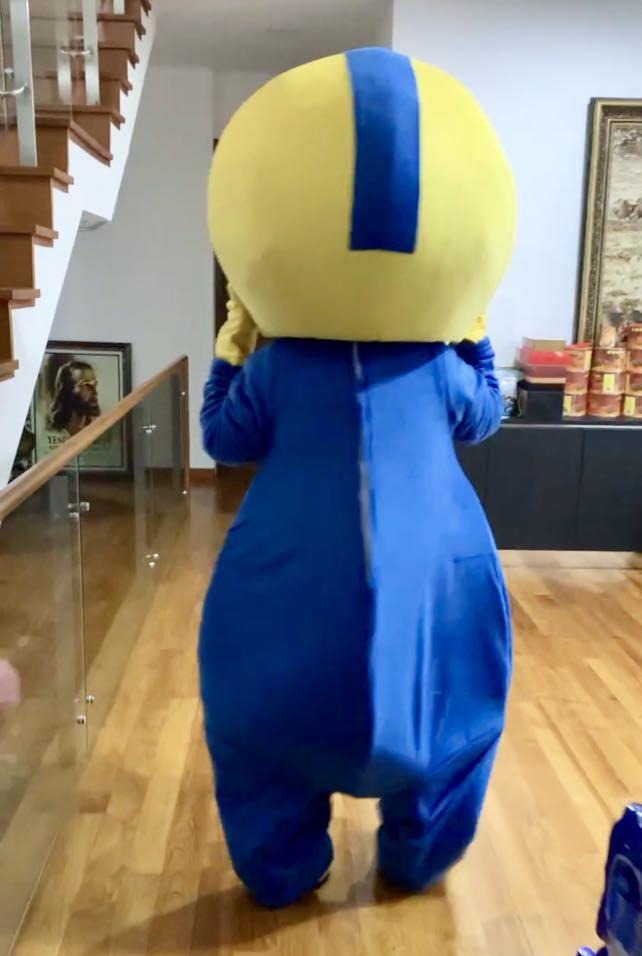 Pororo Mascot Costume, Hobbies & Toys, Toys & Games on Carousell