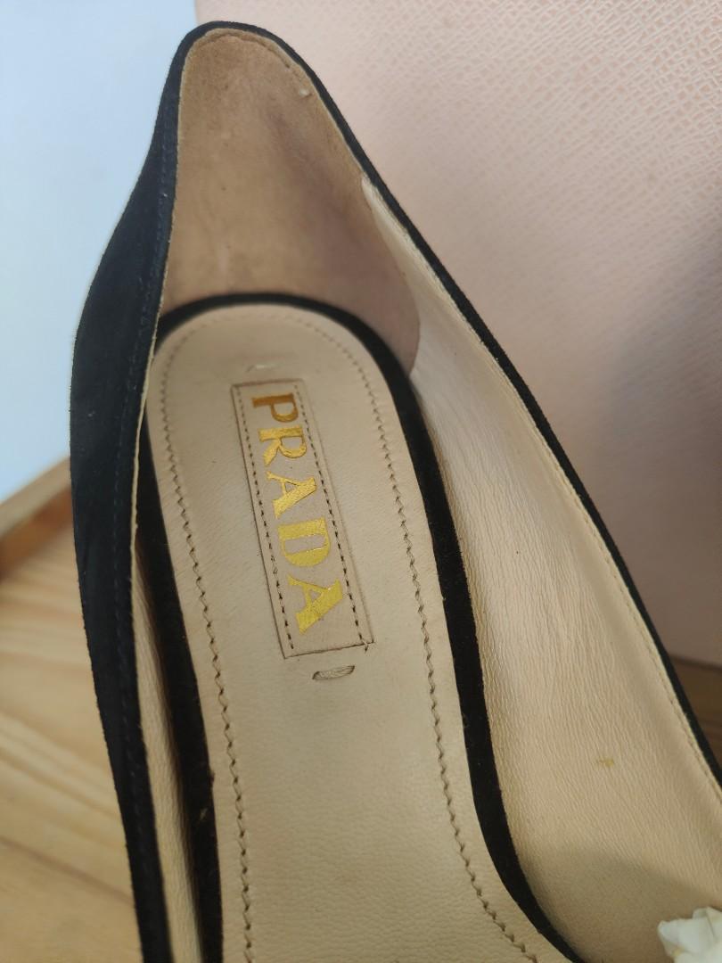PRADA Made in Italy, Women's Fashion, Footwear, Heels on Carousell