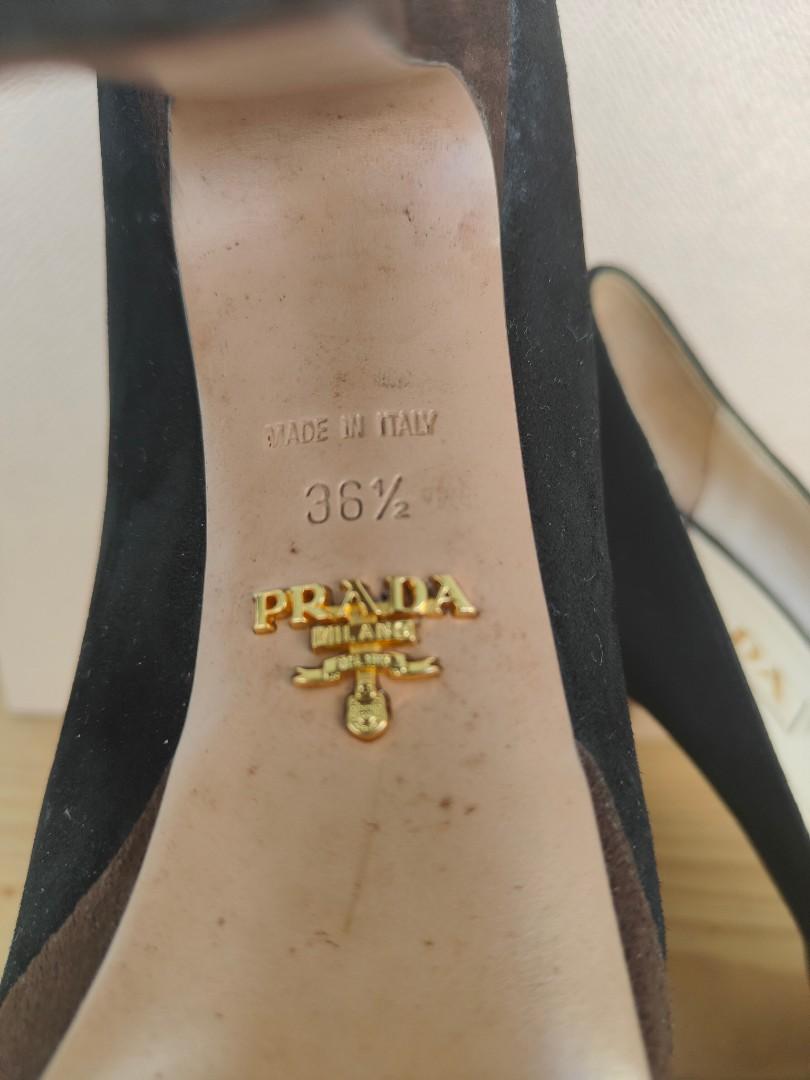 PRADA Made in Italy, Women's Fashion, Footwear, Heels on Carousell