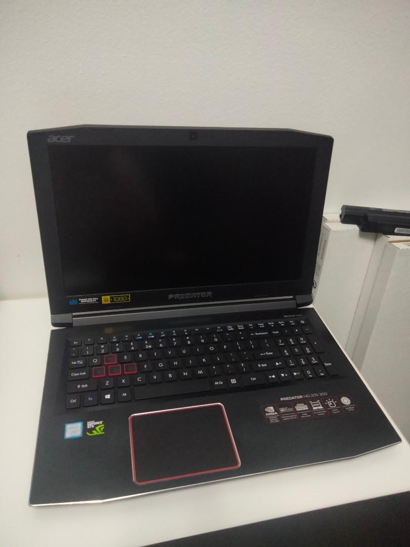 Predator Acer i7 Highend Gaming Laptop, Computers & Tech, Laptops ...