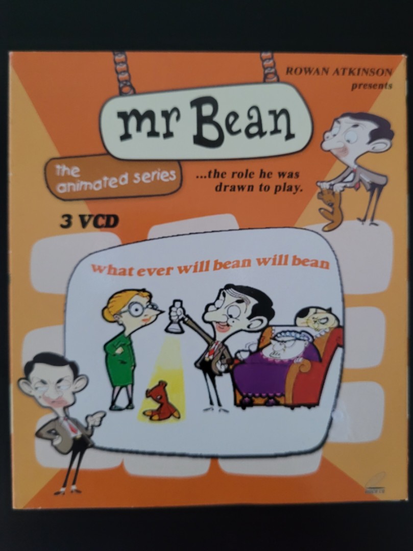 [Pre-loved VCD] Mr Bean - The Animated Series (3 VCd set), Hobbies ...