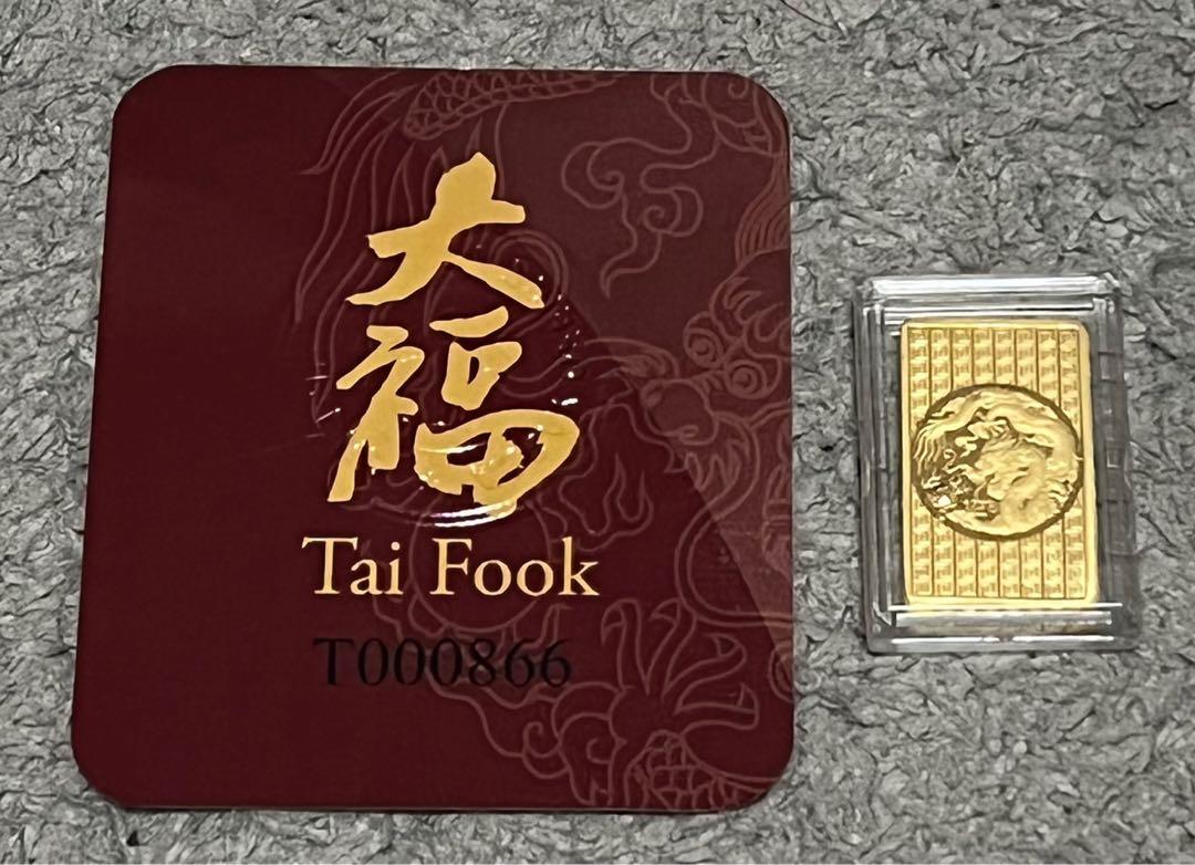 Public Gold 5g gold bar by Tai Fook, Hobbies & Toys, Memorabilia ...
