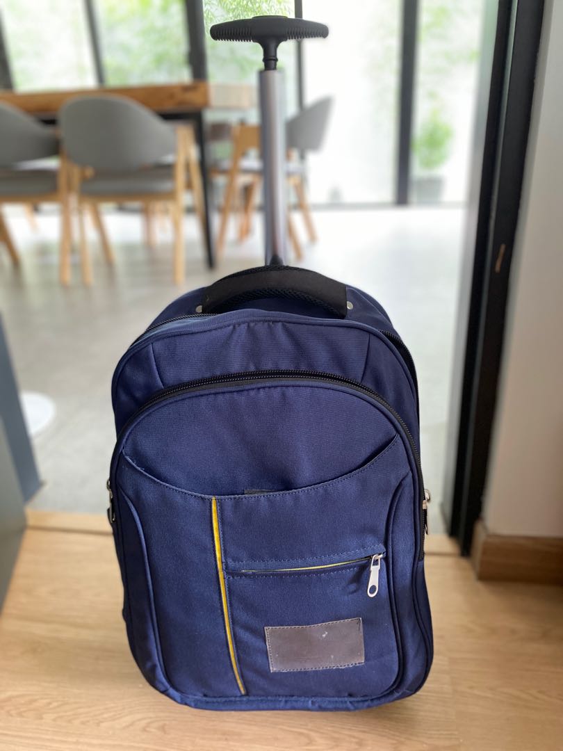 RACINI school bag - stroller, Men's Fashion, Bags, Backpacks on Carousell