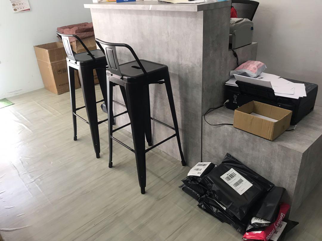 Rak besi Rak Kedai Kaunter Kedai Let Go, Furniture & Home Living ...