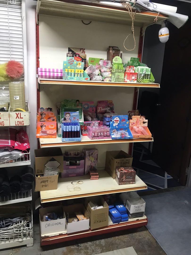 Rak besi Rak Kedai Kaunter Kedai Let Go, Furniture & Home Living ...