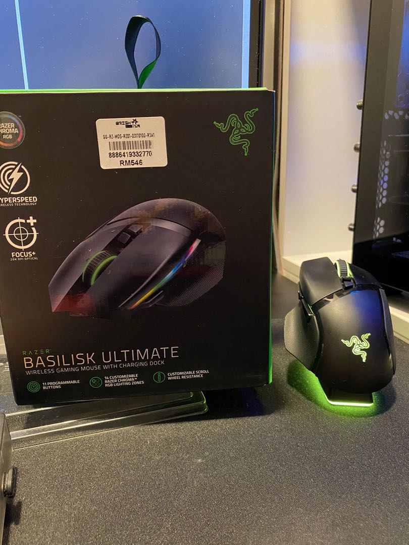 Razer Basilisk Ultimate, Computers & Tech, Parts & Accessories, Mouse ...