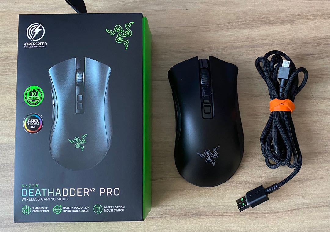 RAZER DeathAdder v2 PRO, Computers & Tech, Parts & Accessories, Mouse & Mousepads on Carousell