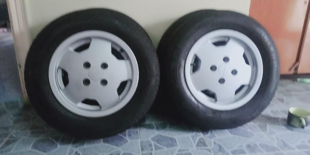 Rim saiz 13 standard wira, Auto Accessories on Carousell