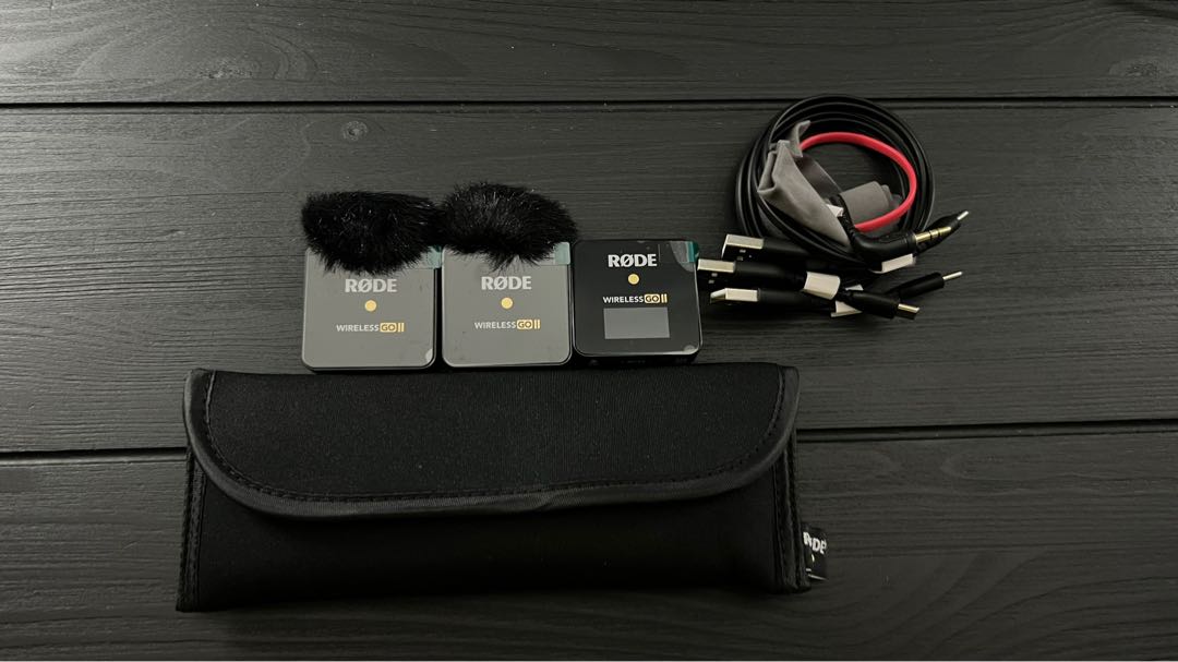 Rode Wireless Go II, Audio, Microphones on Carousell