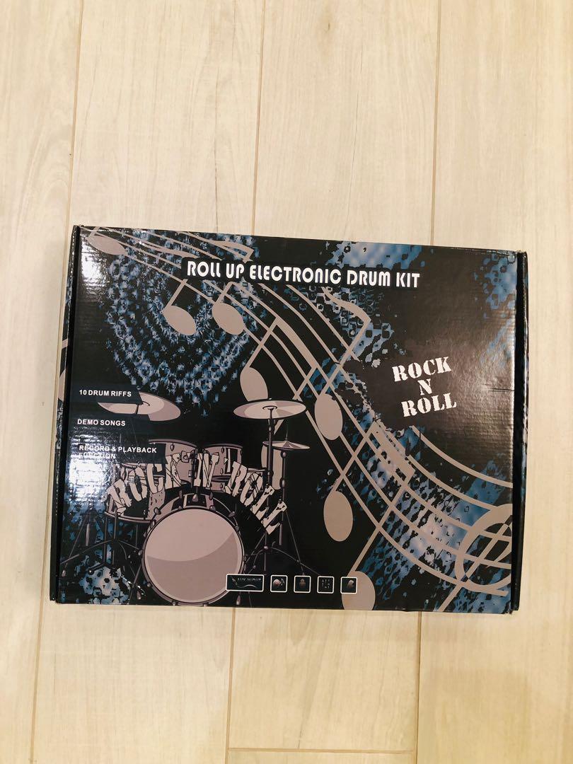 Roll Up Electronic Drum Kit, Hobbies & Toys, Music & Media, Musical ...