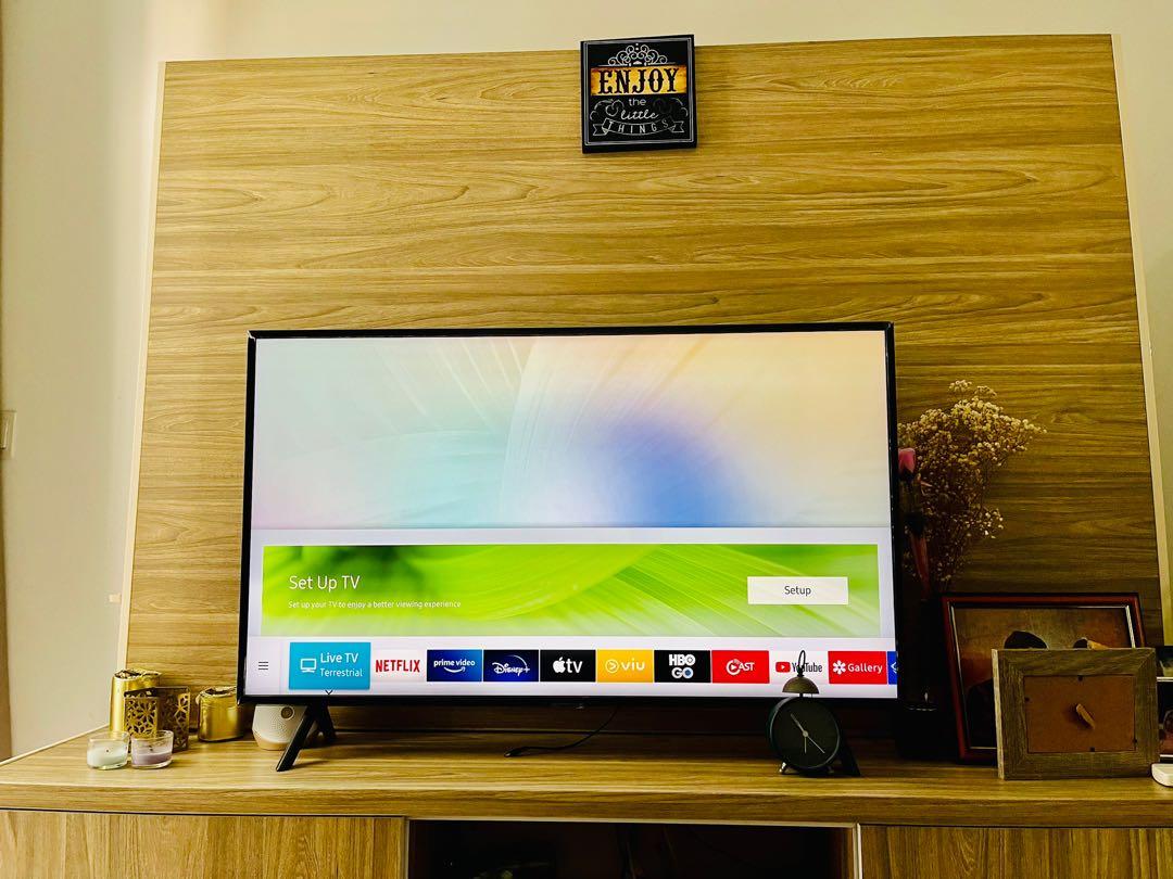 Samsung 43 inch 4K Smart TV ( UA43RU7100K), TV & Home Appliances, TV ...