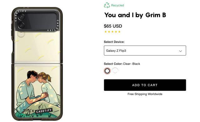 Samsung Galaxy Z Flip 3 Casetify, Mobile Phones & Gadgets, Mobile & Gadget Accessories, Cases ...