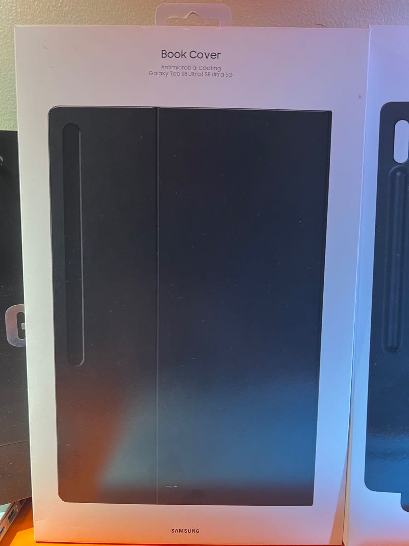 Samsung Tab S8 Ultra Book Cover, Mobile Phones & Gadgets, Tablets ...