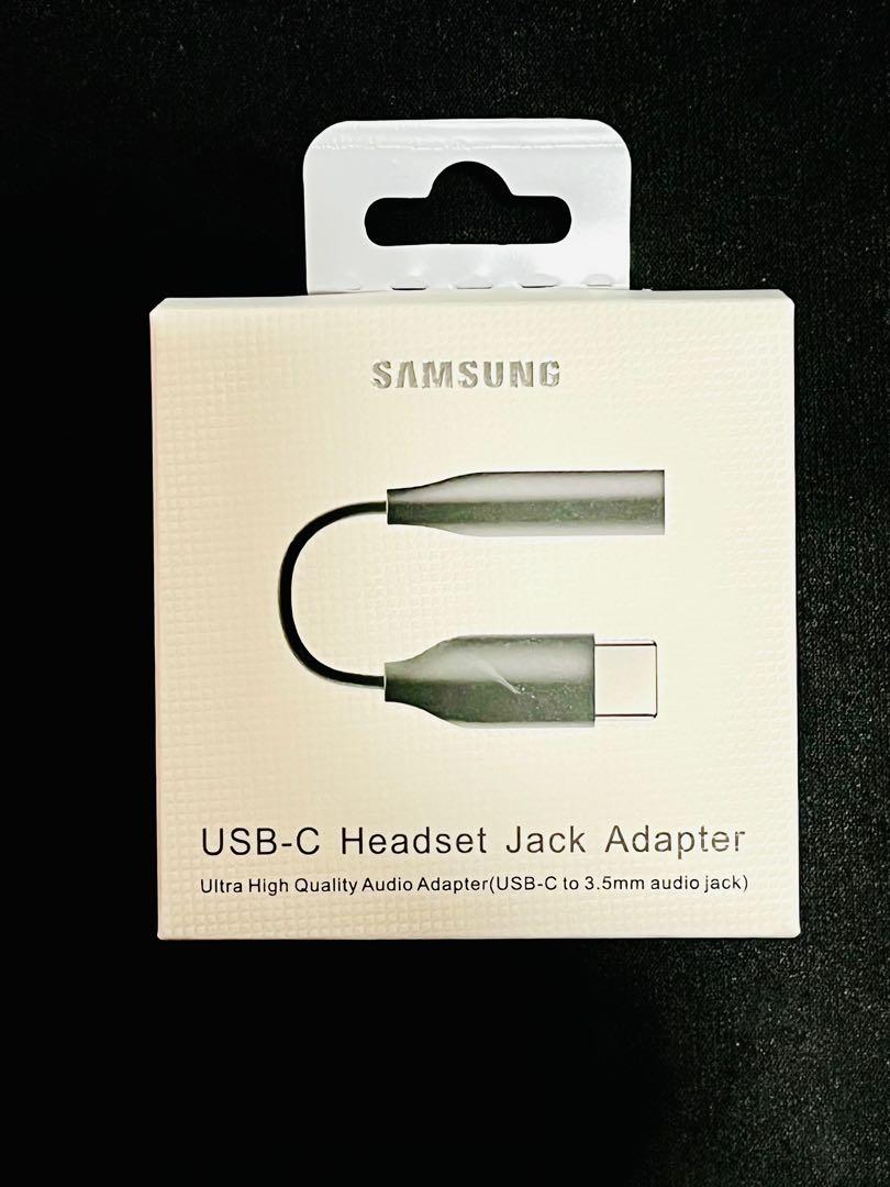 Samsung USB C Headset Jack Adapter NEW, Mobile Phones & Gadgets, Mobile ...