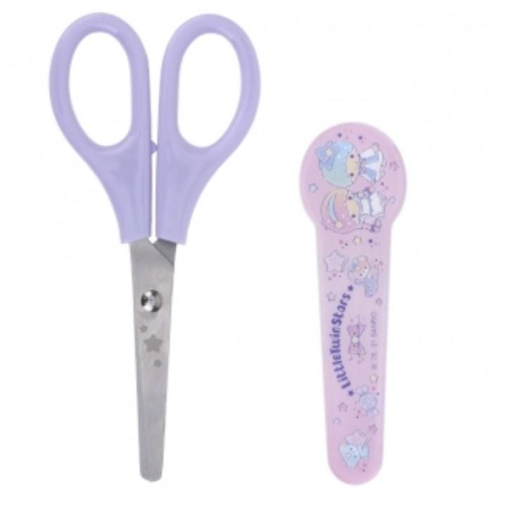 Sanrio License Safety Scissors with Cover Little Twin Stars Hello Kitty ...