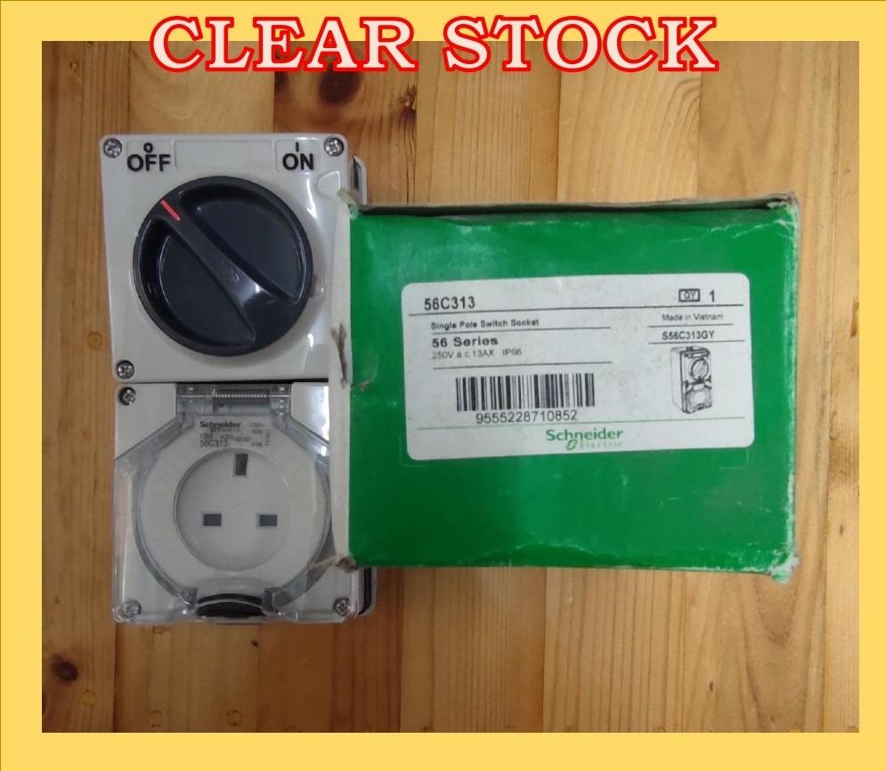 Schneider 2G13A Weatherproof Switch Socket (56C313/2) | atelier-yuwa.ciao.jp