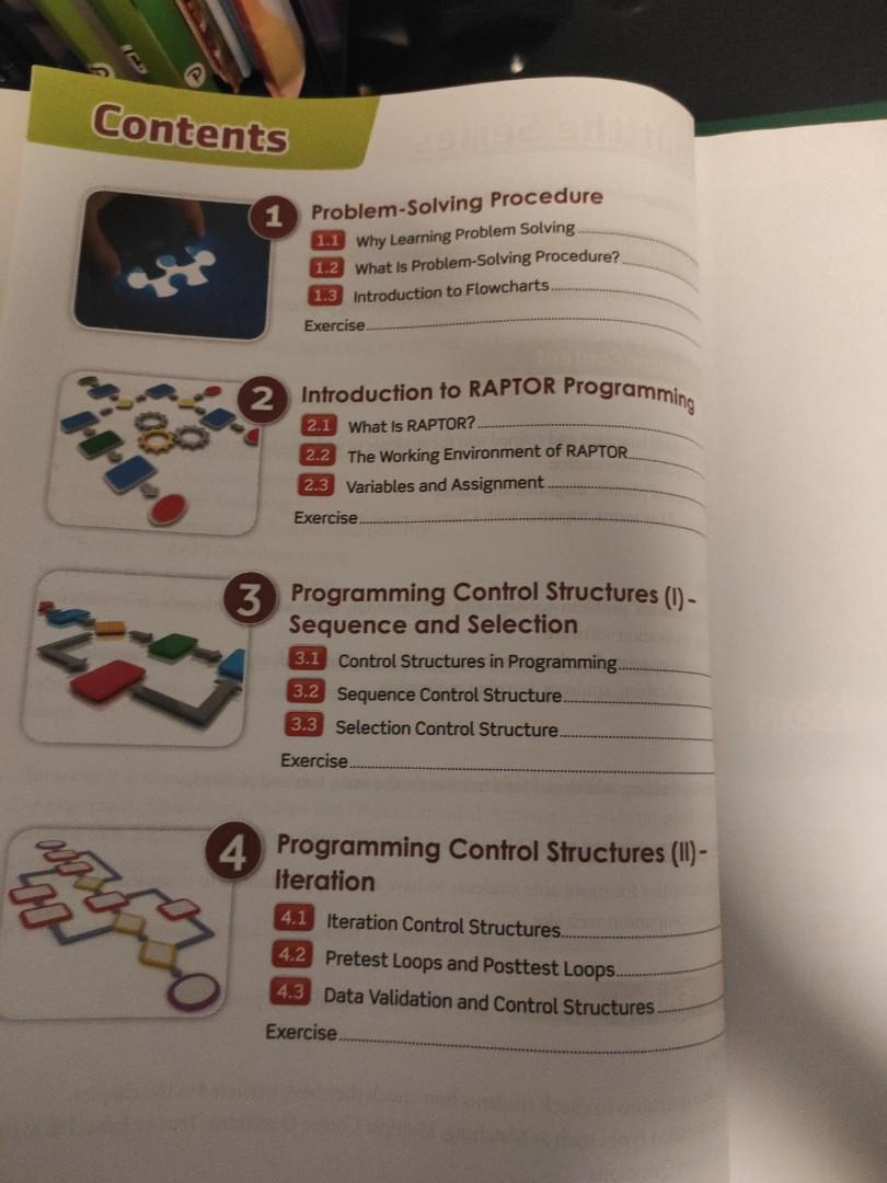 School based ICT Raptor Programming, 興趣及遊戲, 書本 & 文具, 教科書 - Carousell