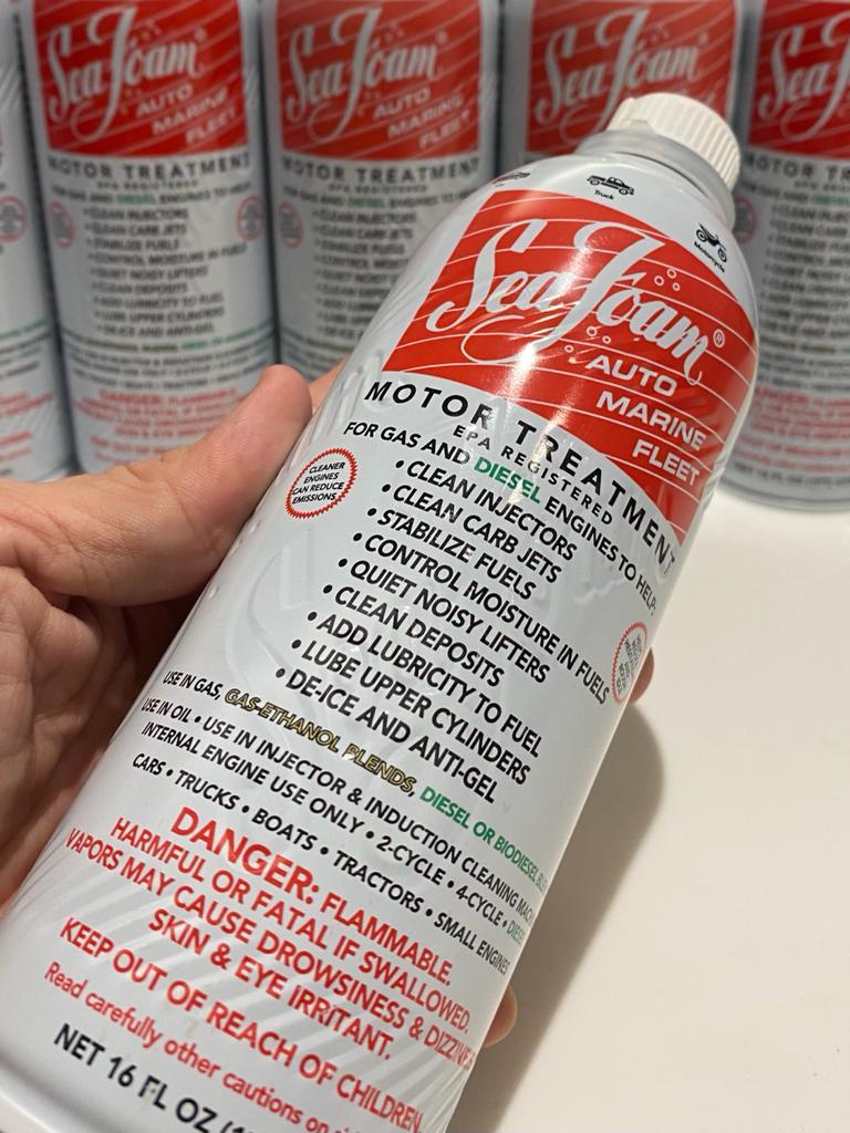 Seafoam Motor Treatment - Carbon Cleaner - Power Restorer - Fuel ...