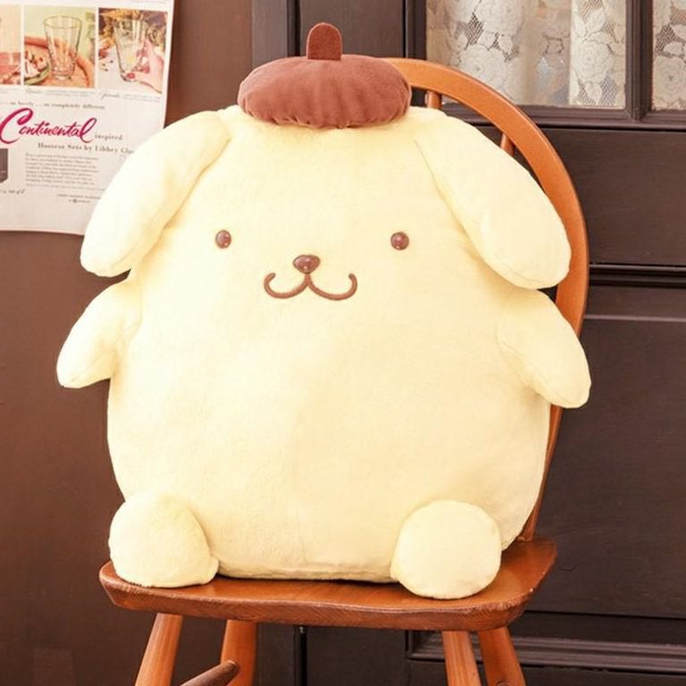 SEGA Sanrio 50cm Jumbo Pom Pom Purin Plush, Hobbies & Toys, Toys & Games on Carousell