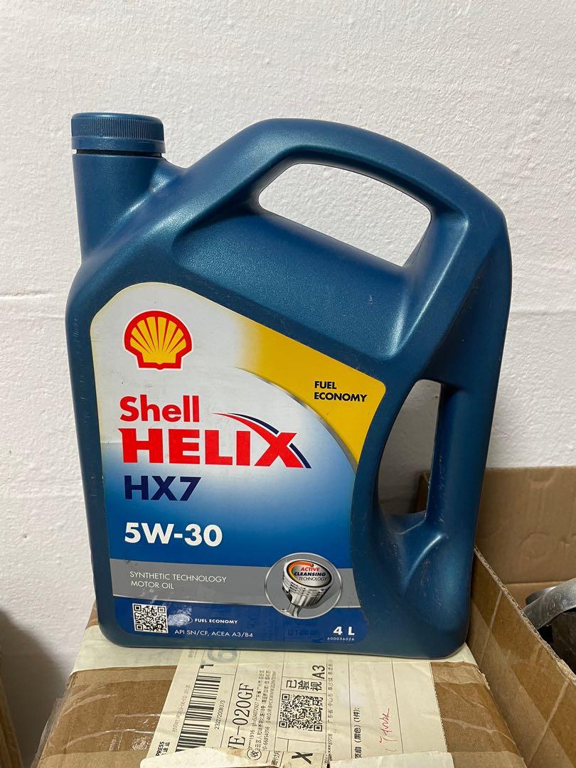 Shell Helix 7X Synthetic Engine Oil 5W-30 4L, Car Accessories ...