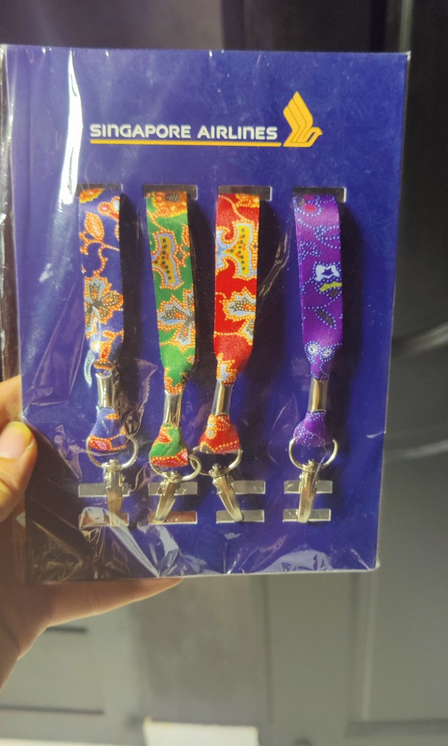 Singapore Airlines Kabaya Lanyard, Hobbies & Toys, Memorabilia & Collectibles, Fan Merchandise ...
