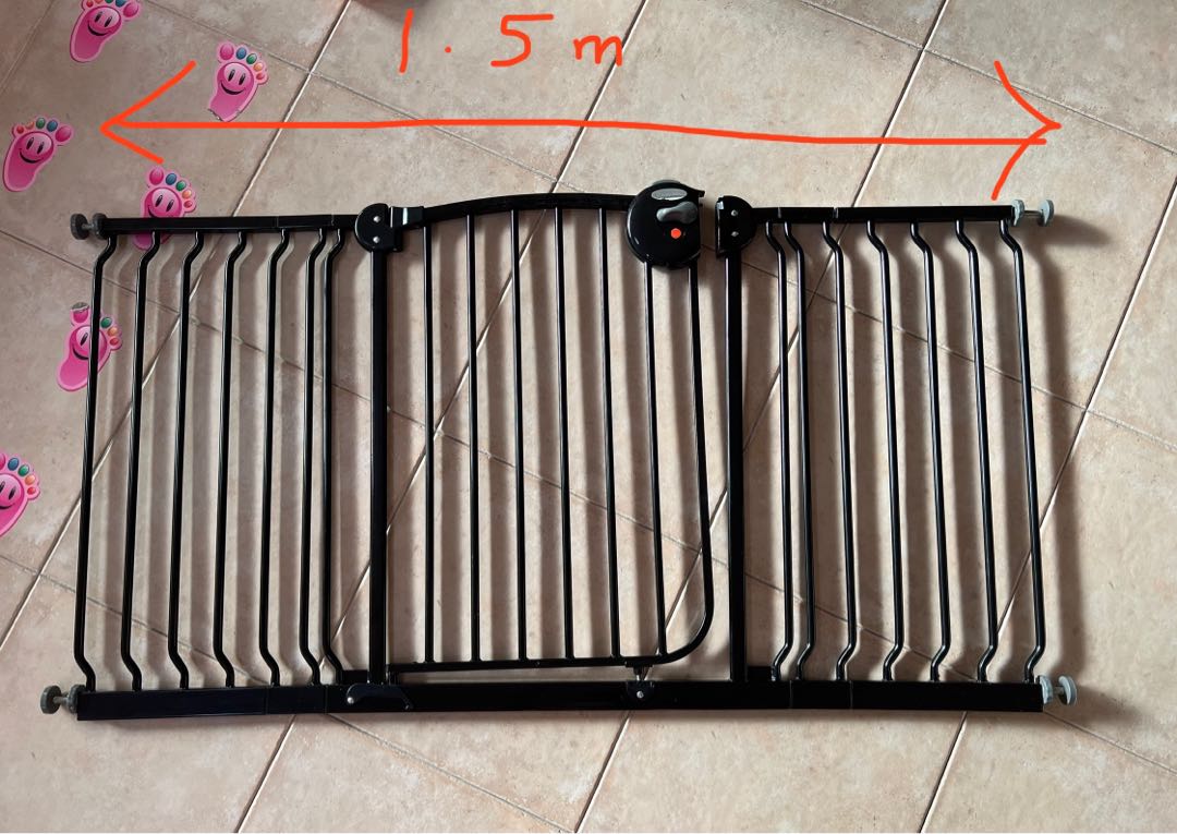 Smart System™ 2 Way Swing Back Safety Gate with extensions - Suitable ...