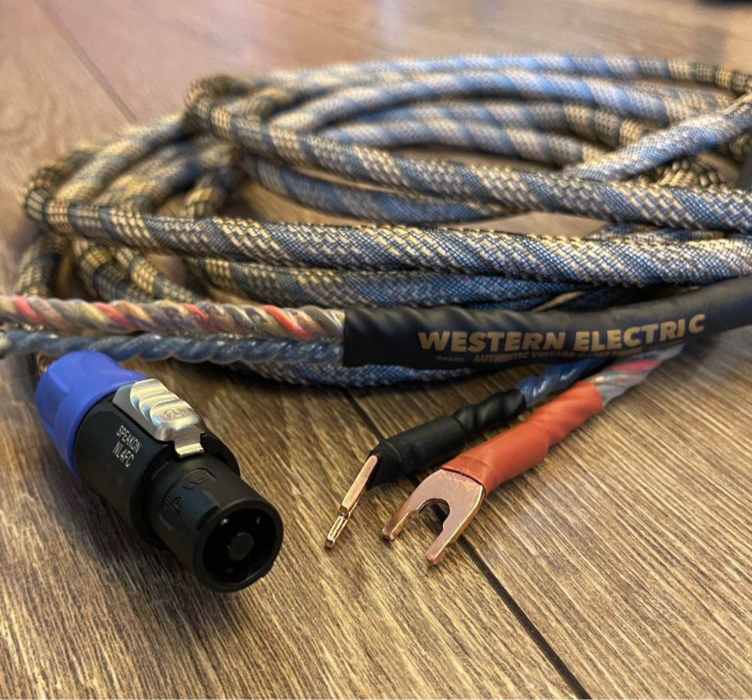 Speakon Cable for REL/MJ/BK subwoofer (made using vintage Western ...