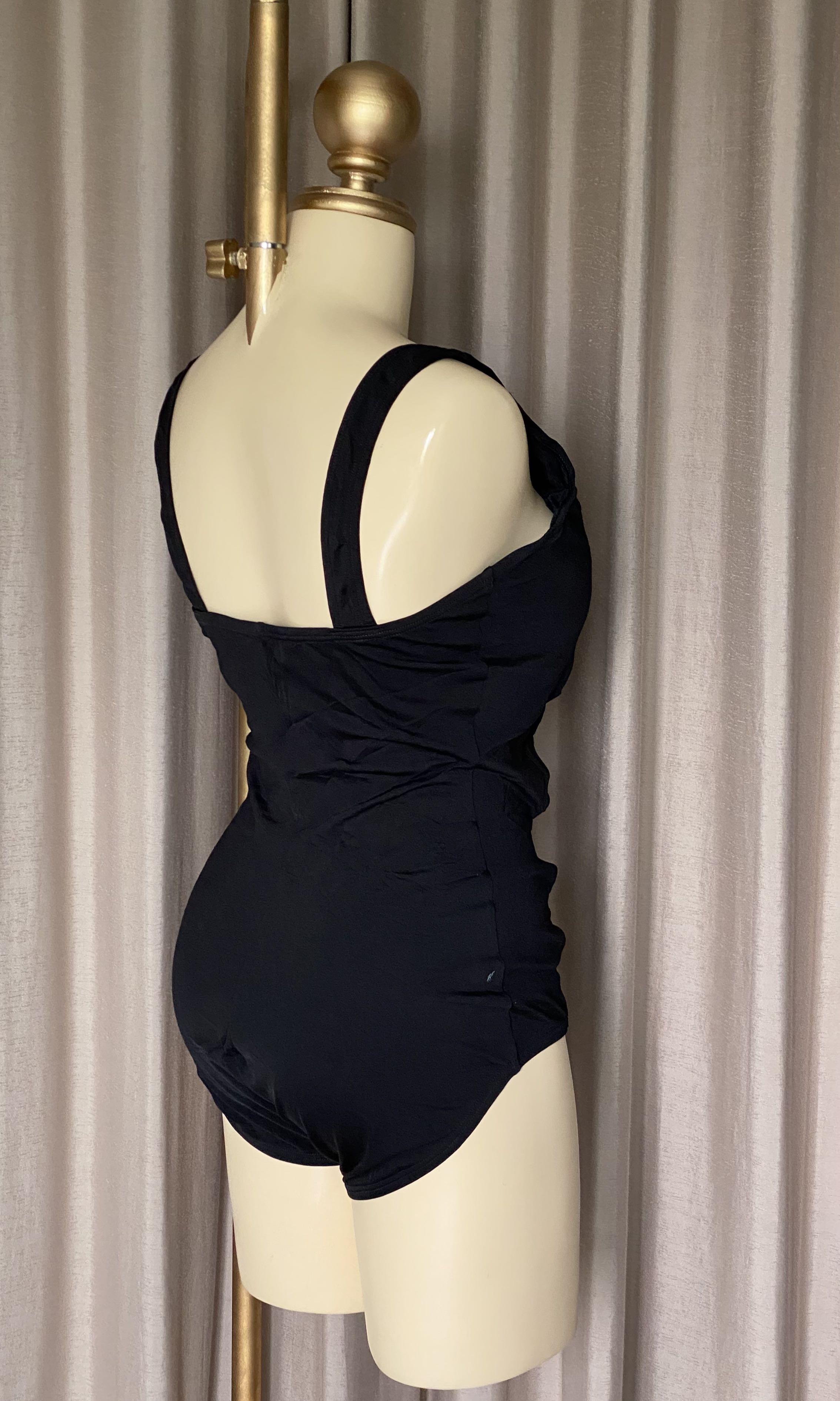 Speedo Endurance Hydro Bra Black One Piece Swimsuit, Women's Fashion ...