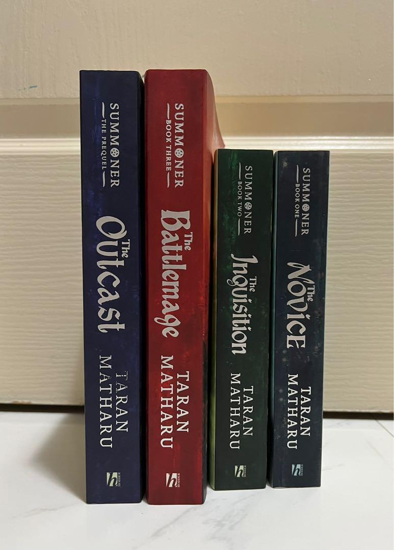 Summoner series by Taran Matharu (bundle of 4), Hobbies & Toys, Books ...