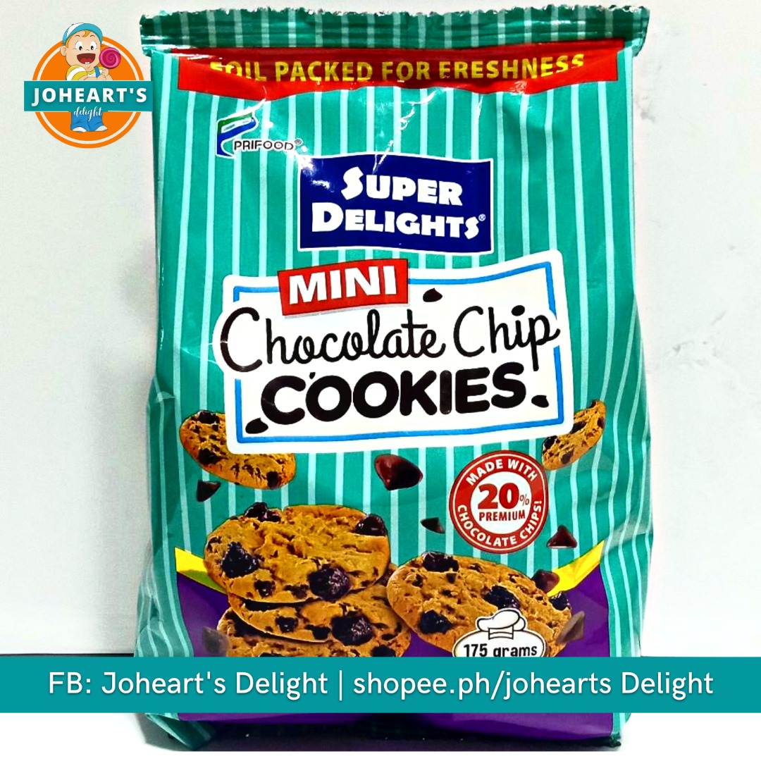 Super Delights Mini Chocolate Chip Cookies, Food & Drinks, Local Eats ...