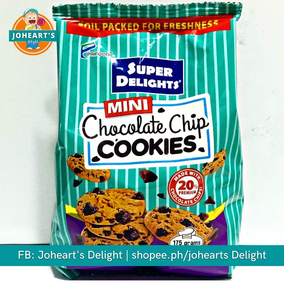 Super Delights Mini Chocolate Chip Cookies, Food & Drinks, Local Eats ...