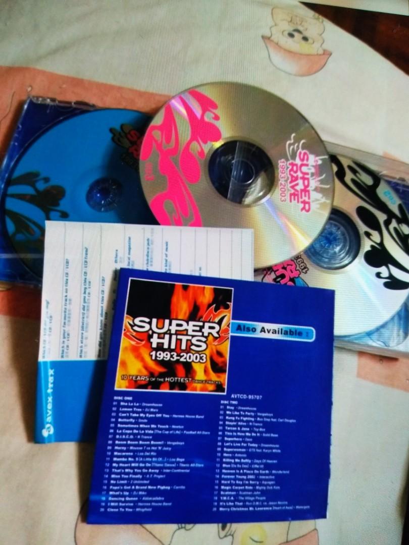 SUPER RAVE 1993-2003 3 CD 10 YEARS OF THE COOLEST CLUB HITS 2003 AA, 興趣 ...