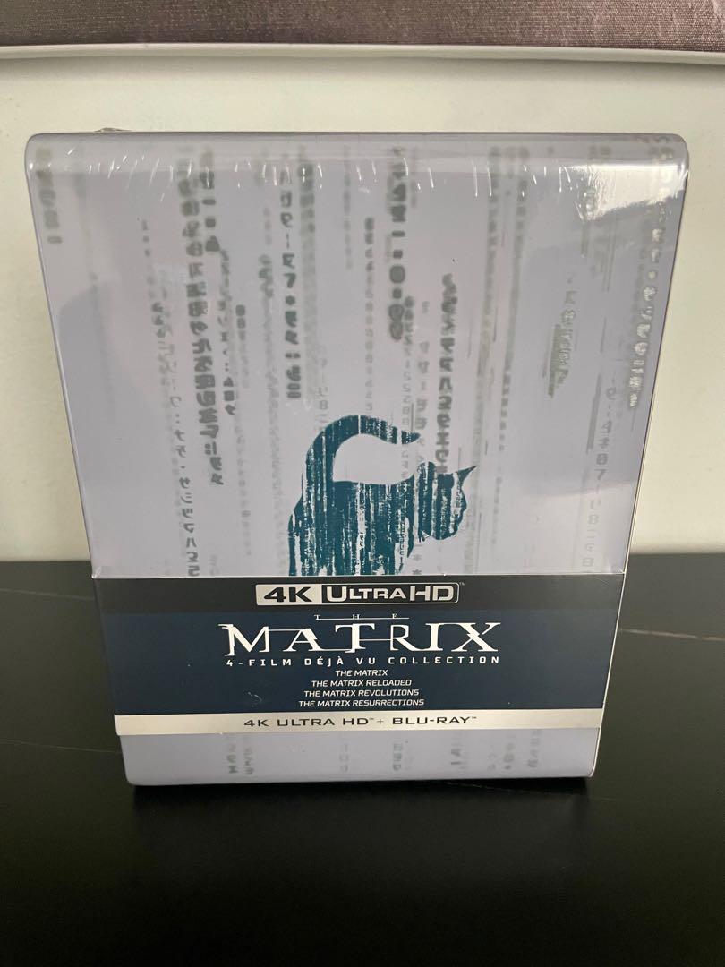 The Matrix 4K Blu Ray Steelbook Boxset, Hobbies & Toys, Music & Media ...