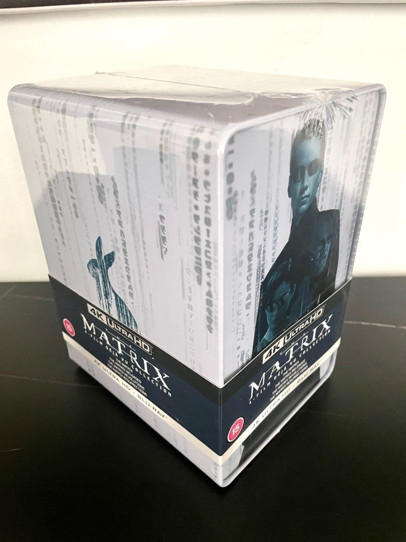 The Matrix 4K Blu Ray Steelbook Boxset, Hobbies & Toys, Music & Media ...