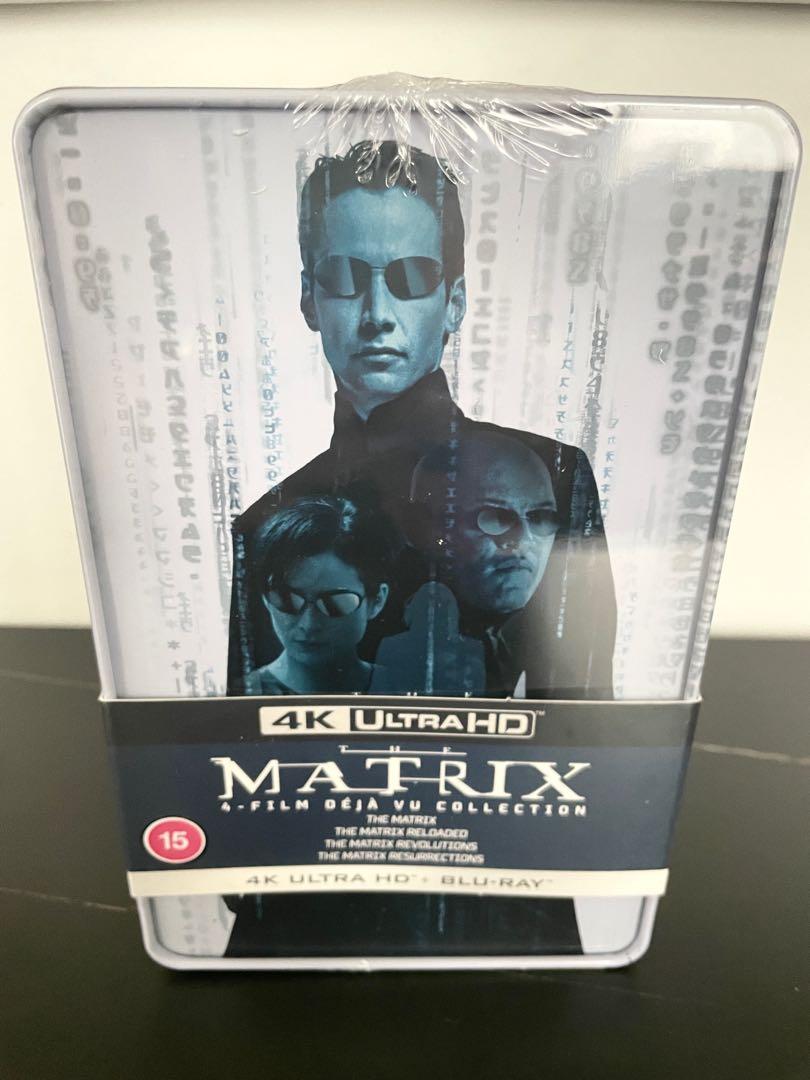 The Matrix 4K Blu Ray Steelbook Boxset, Hobbies & Toys, Music & Media ...
