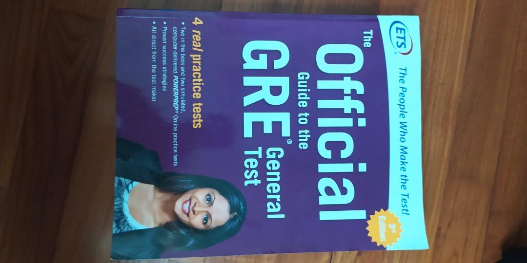 The official guide to the GRE test, Hobbies & Toys, Books & Magazines ...