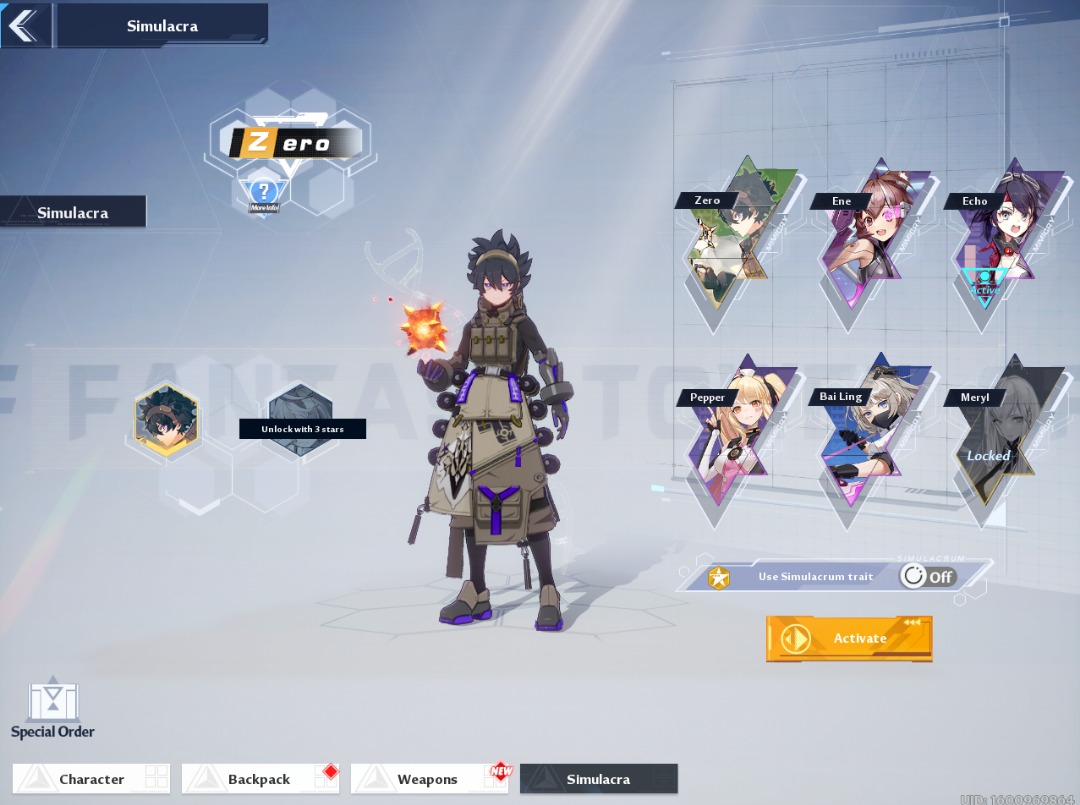 Tower of Fantasy TOF Zero Aeria starter account, Video Gaming, Gaming ...