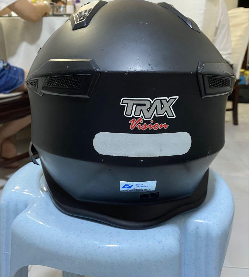 Trax modular helmet, Motorcycles, Motorcycle Accessories on Carousell