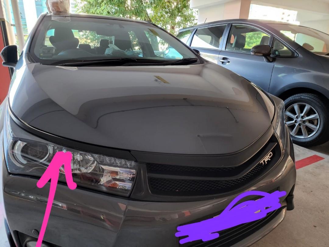 Trd front grille for altis 2014-2016, Car Accessories, Accessories on ...