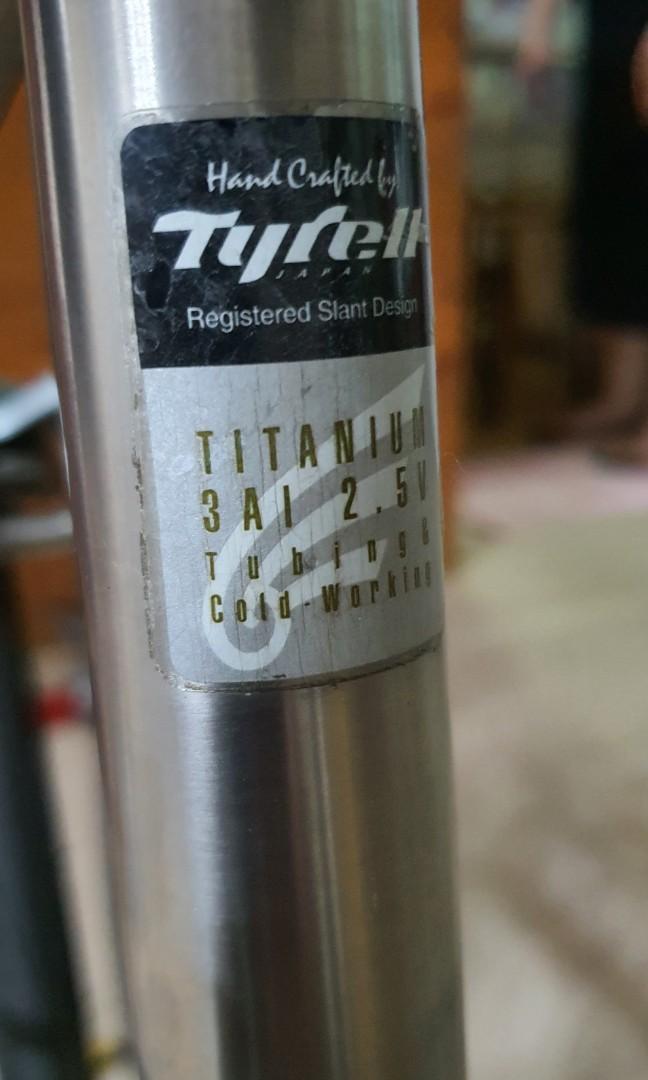 Tyrell PK1 (Titanium Frame), Sports Equipment, Bicycles & Parts ...