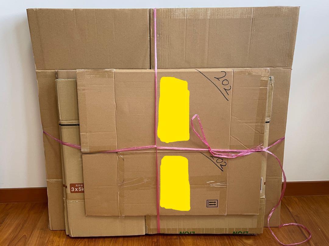 [Used] Carton boxes for moving, Furniture & Home Living, Home ...