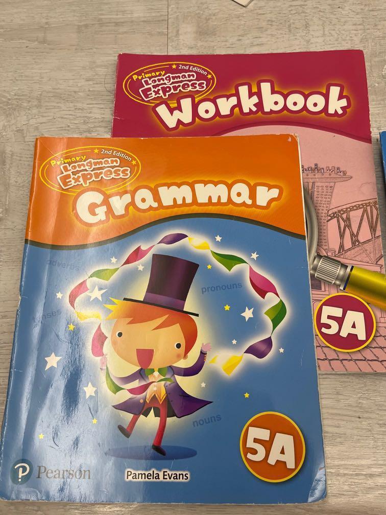 Used Longman Express Textbook Grammar Workbook Reading Listening, 興趣及遊戲 ...