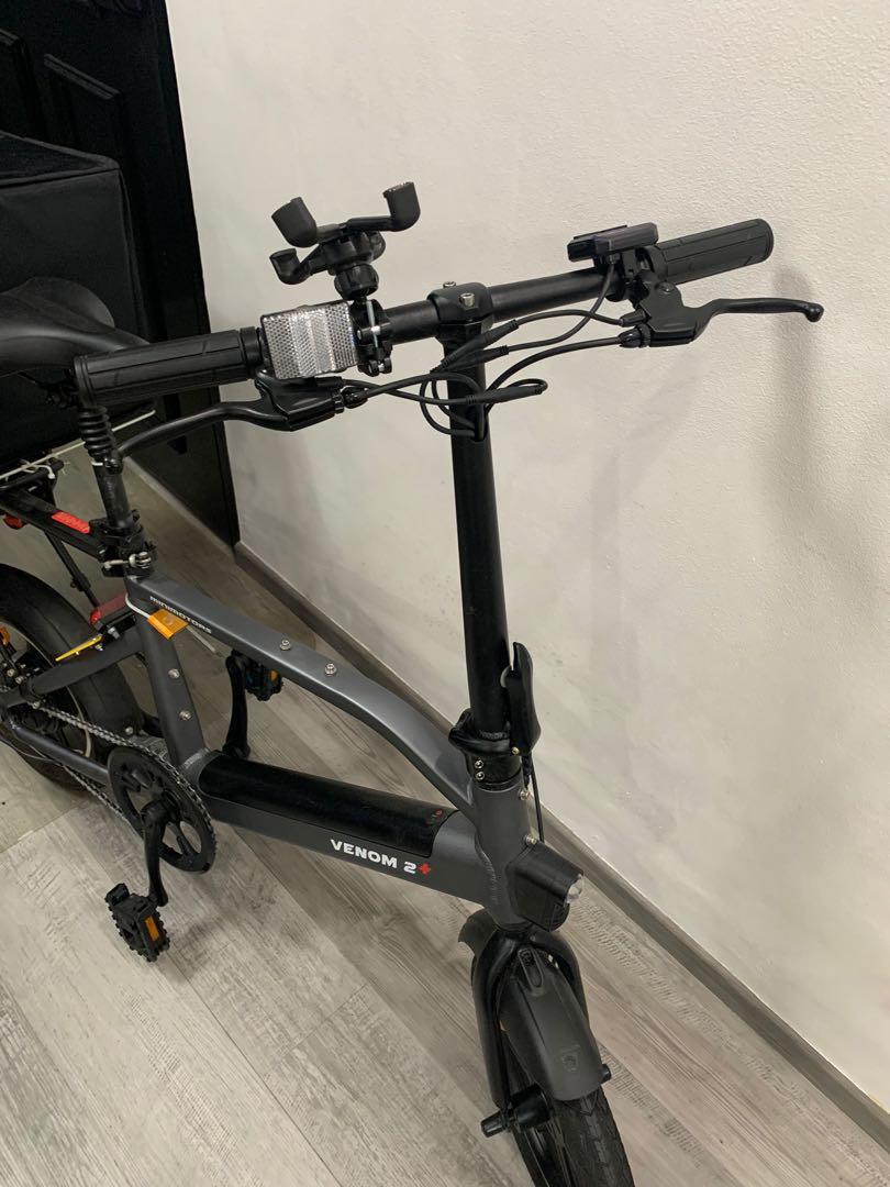 Venom 2+ e-bike used twice w freebies, Sports Equipment, PMDs, E ...